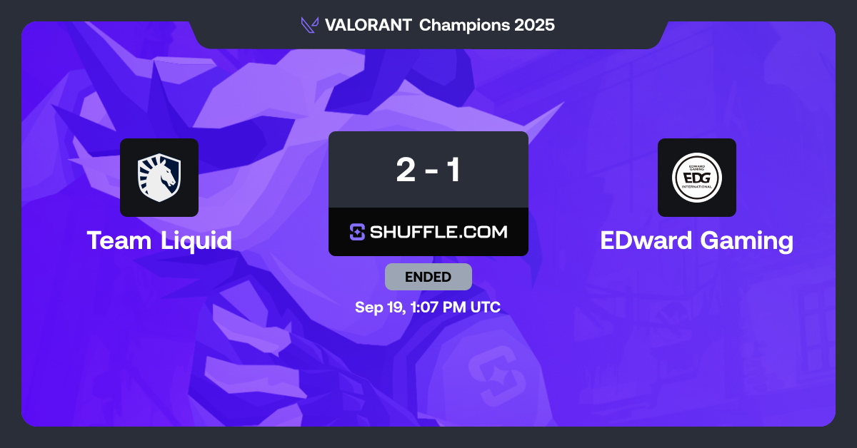 下注Team Liquid vs EDward Gaming | Shuffle - VIP加密货币赌场