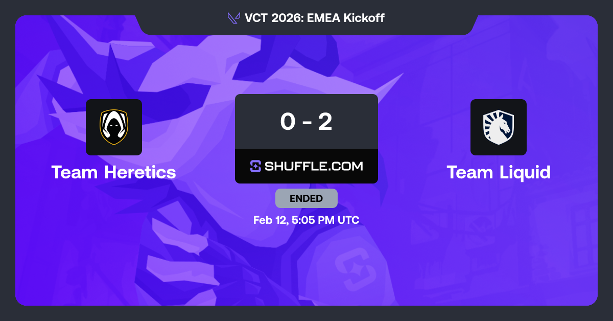 Apueste a Team Heretics vs Team Liquid | Shuffle - Cripto Casino VIP