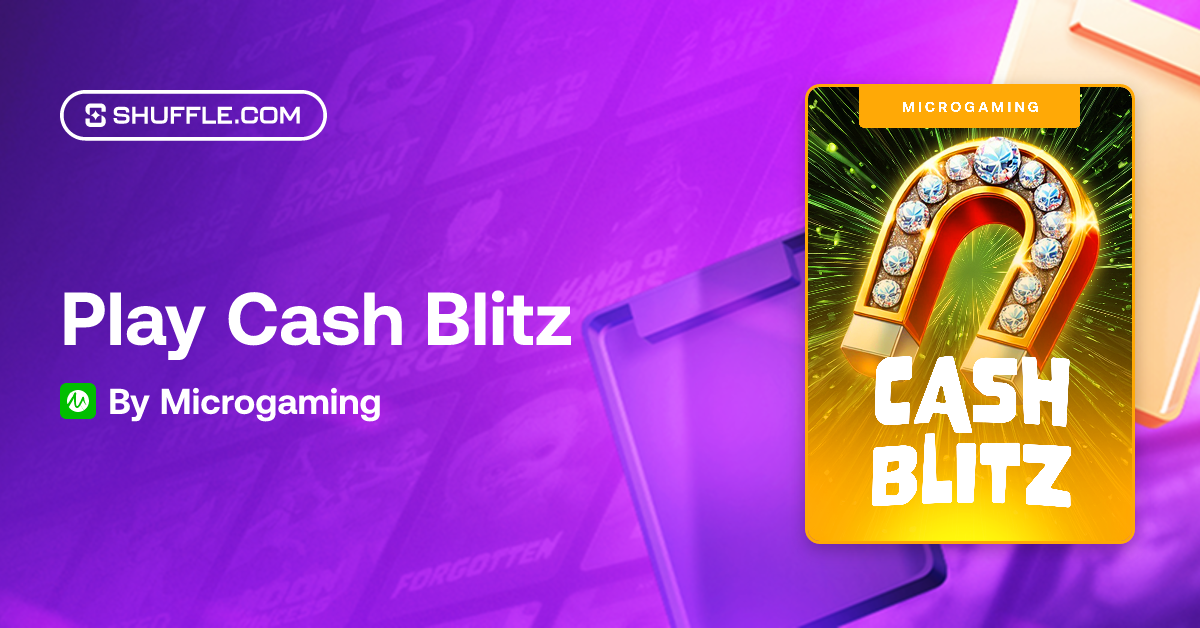 Play Cash Blitz Gambling Game by Microgaming | Shuffle - VIP Crypto Casino