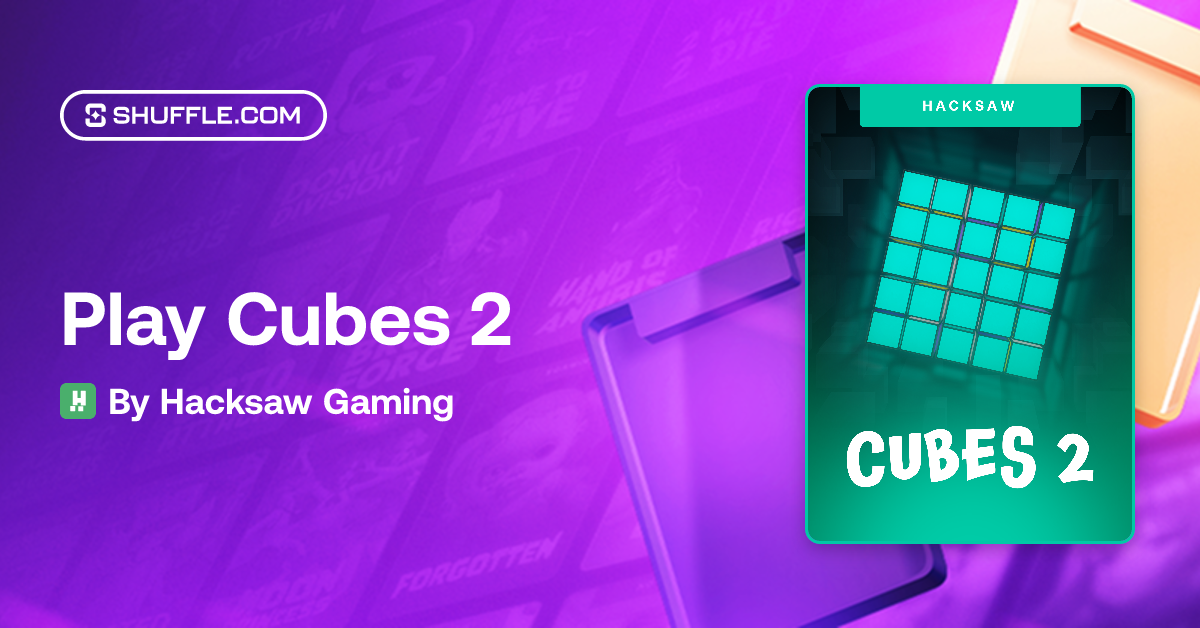 Play Cubes 2 Gambling Game by Hacksaw Gaming | Shuffle - VIP Crypto Casino