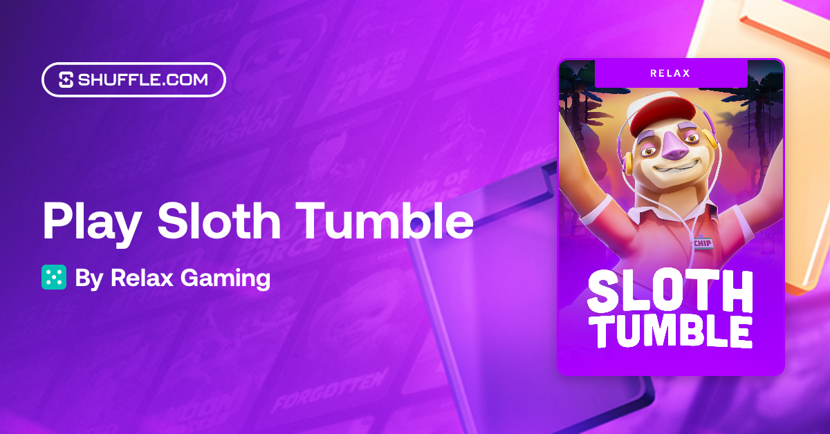 Play Sloth Tumble Gambling Game by Relax Gaming | Shuffle - VIP Crypto ...