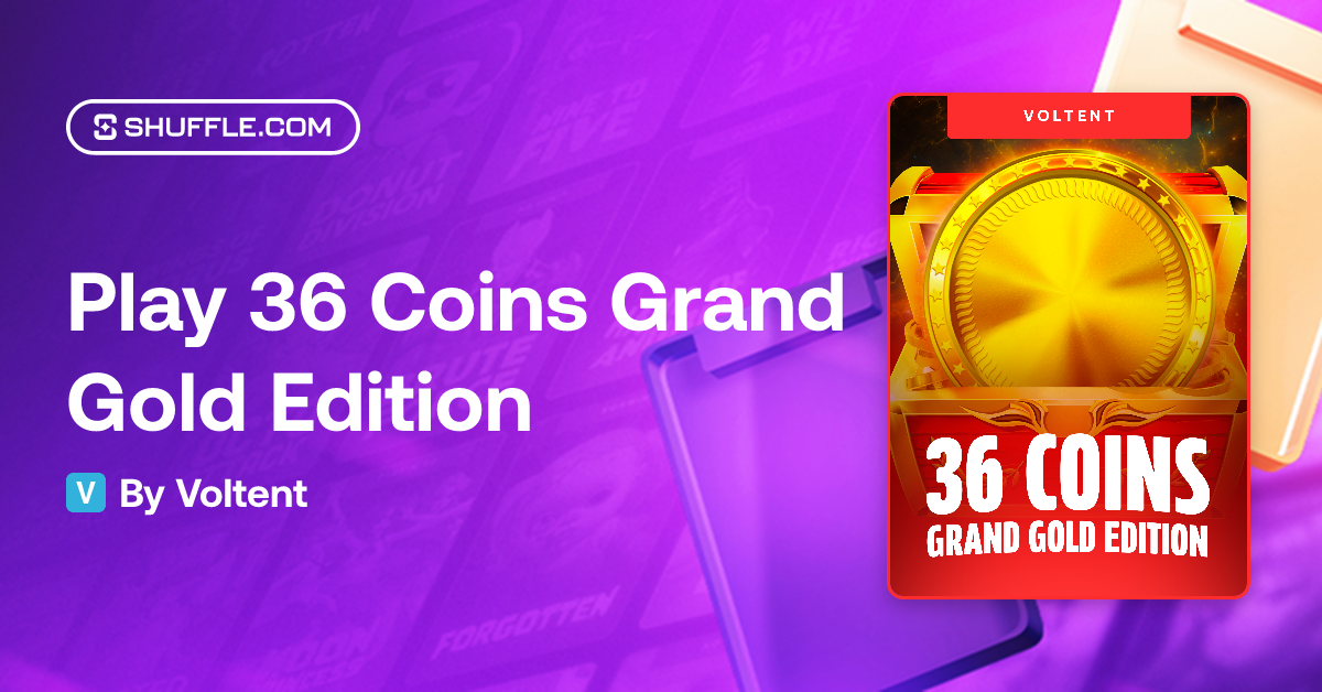 Play 36 Coins Grand Gold Edition Gambling Game by Voltent | Shuffle ...