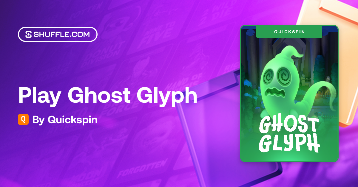 玩由Quickspin制作的Ghost Glyph | Shuffle - VIP加密货币赌场