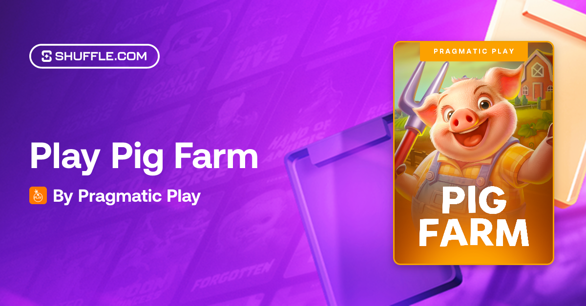 Play Pig Farm Gambling Game by Pragmatic Play | Shuffle - VIP Crypto Casino