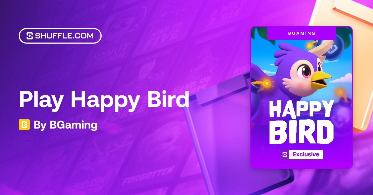 Play Happy Bird Gambling Game by BGaming | Shuffle - VIP Crypto Casino
