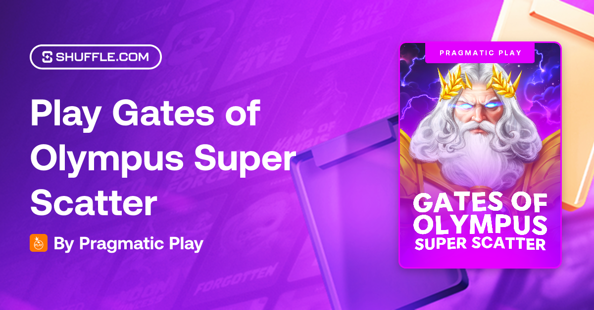 Play Gates of Olympus Super Scatter Gambling Game by Pragmatic Play ...