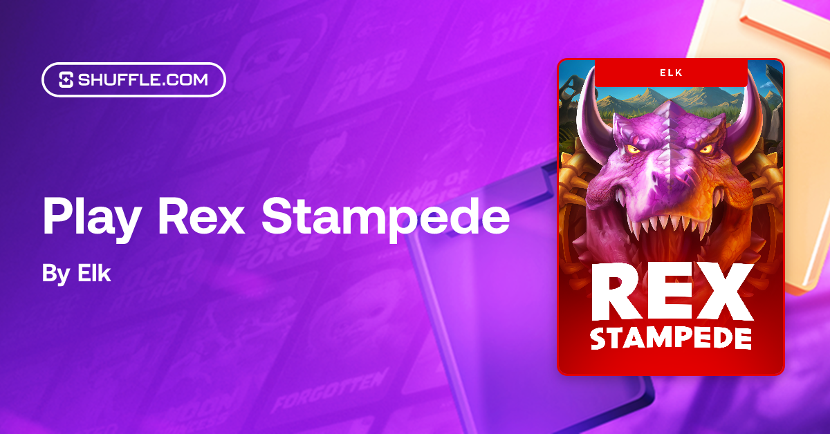 ElkのRex Stampedeをプレイする | Shuffle - VIP仮想通貨カジノ