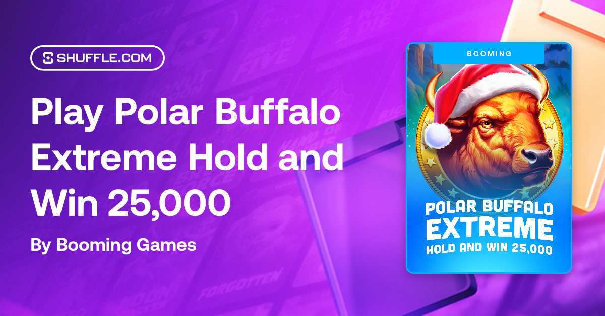 Play Polar Buffalo Extreme Hold and Win 25,000 Gambling Game by Booming ...