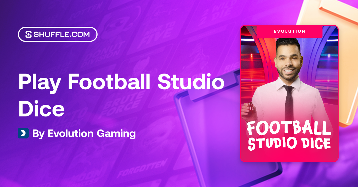 Play Football Studio Dice Gambling Game by Evolution Gaming | Shuffle ...