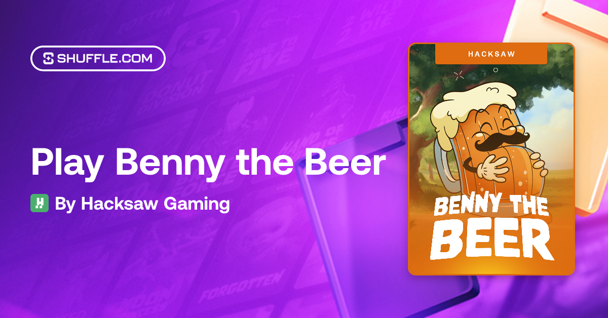 Zagraj w Benny the Beer od Hacksaw Gaming | Shuffle - Kasyno Crypto VIP