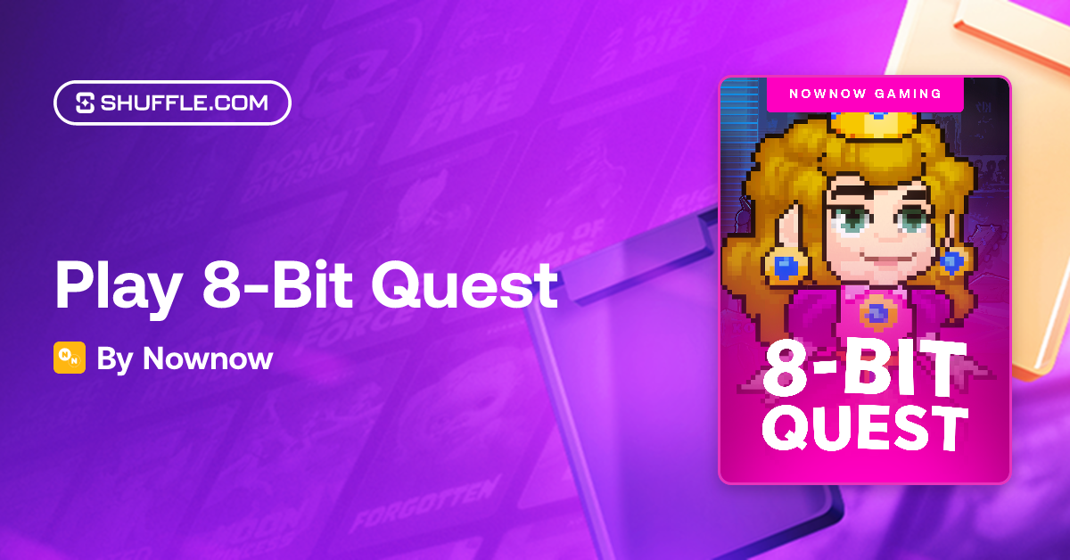 Play 8-Bit Quest Gambling Game by Nownow | Shuffle - VIP Crypto Casino