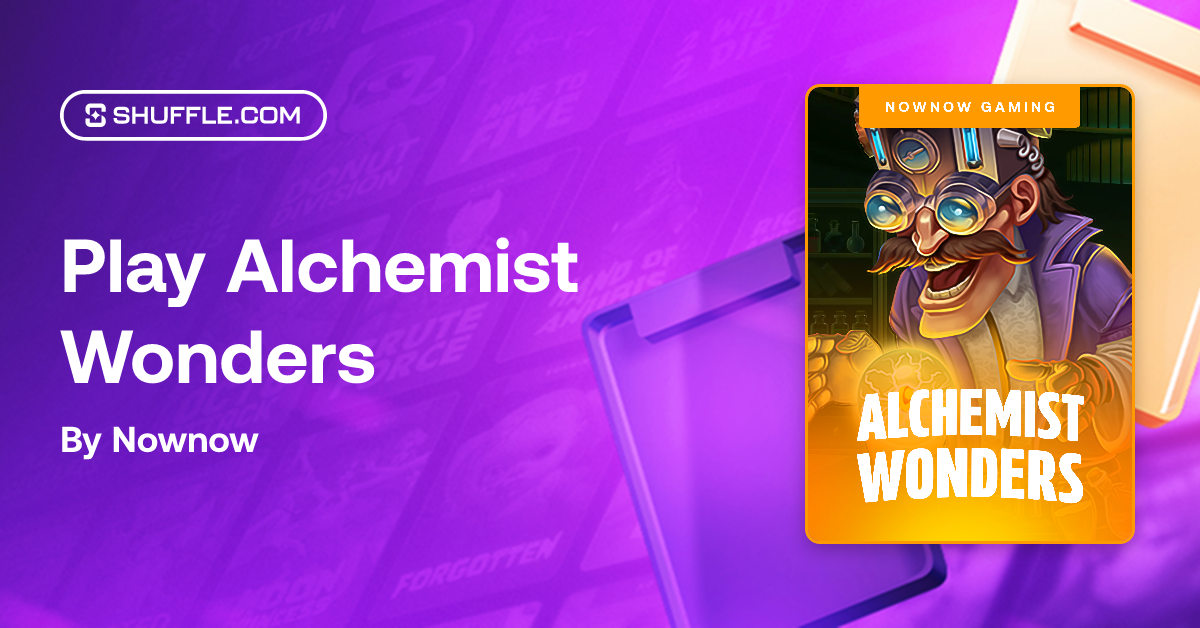 Play Alchemist Wonders by Nownow | Shuffle - VIP Crypto Casino