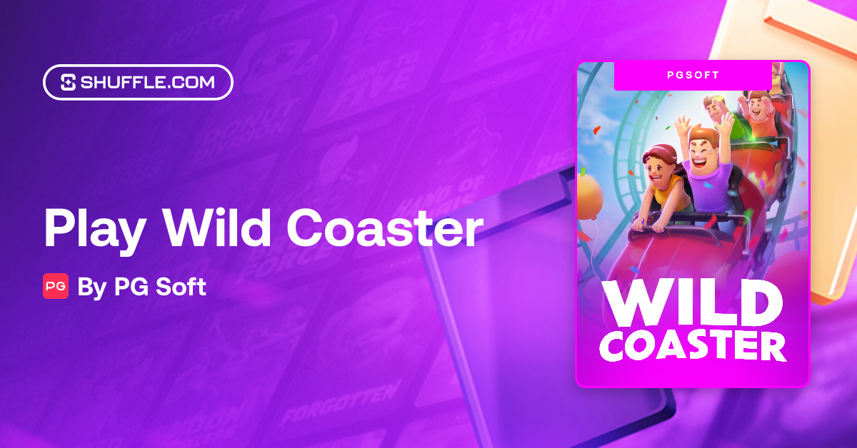 Play Wild Coaster Gambling Game by PG Soft | Shuffle - VIP Crypto Casino