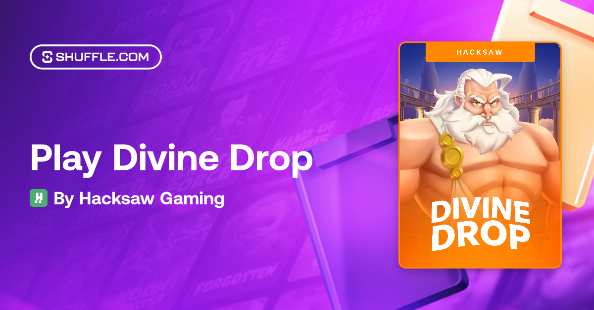 Play Divine Drop Gambling Game by Hacksaw Gaming | Shuffle - VIP Crypto ...