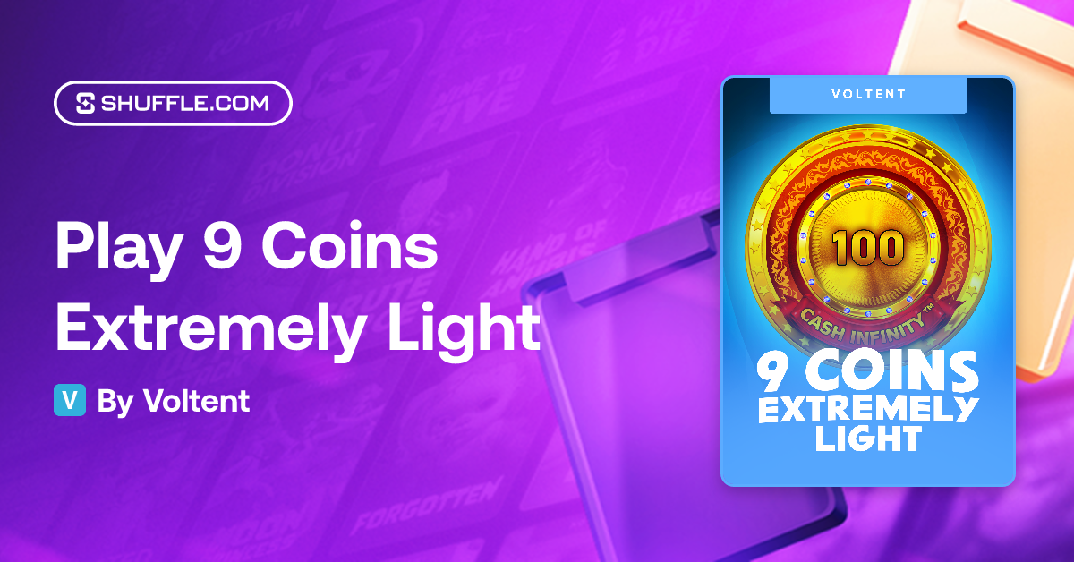 Play 9 Coins Extremely Light Gambling Game by Voltent | Shuffle - VIP ...