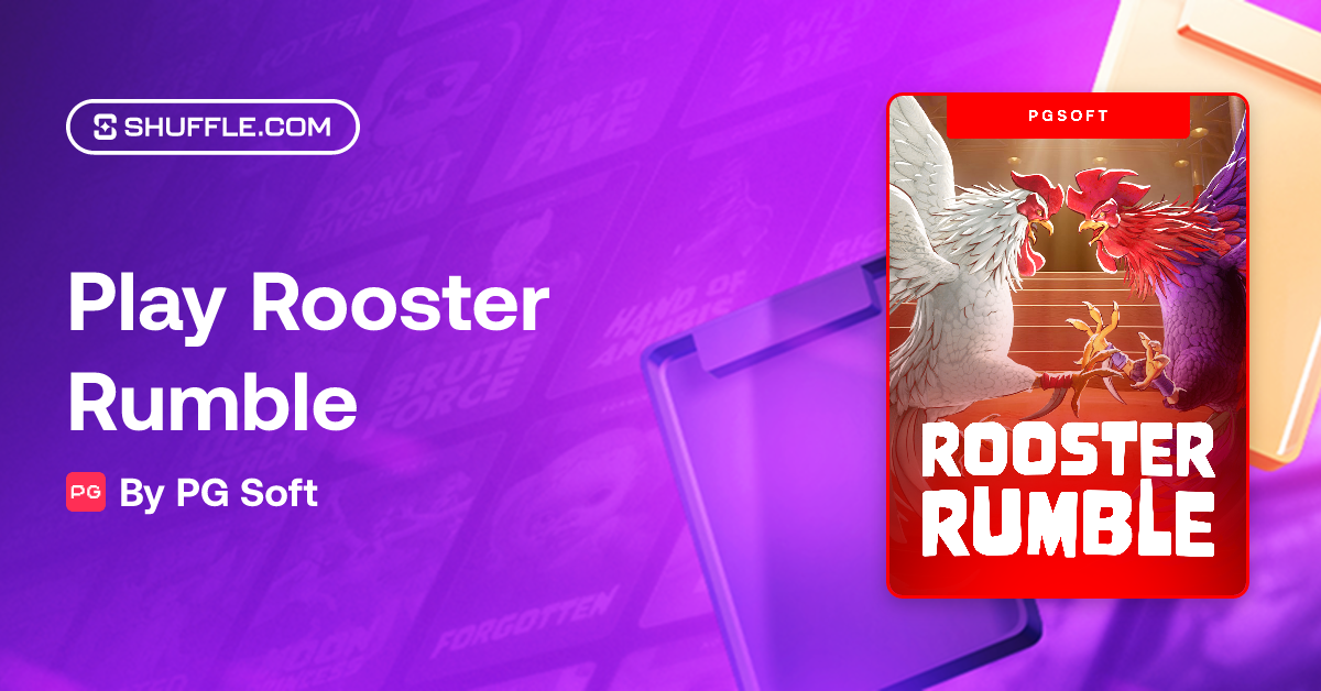 Play Rooster Rumble Gambling Game by PG Soft | Shuffle - VIP Crypto Casino