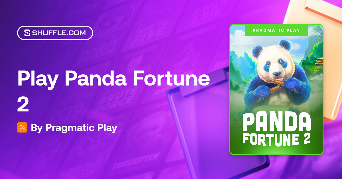 Play Panda Fortune 2 Gambling Game by Pragmatic Play | Shuffle - VIP ...