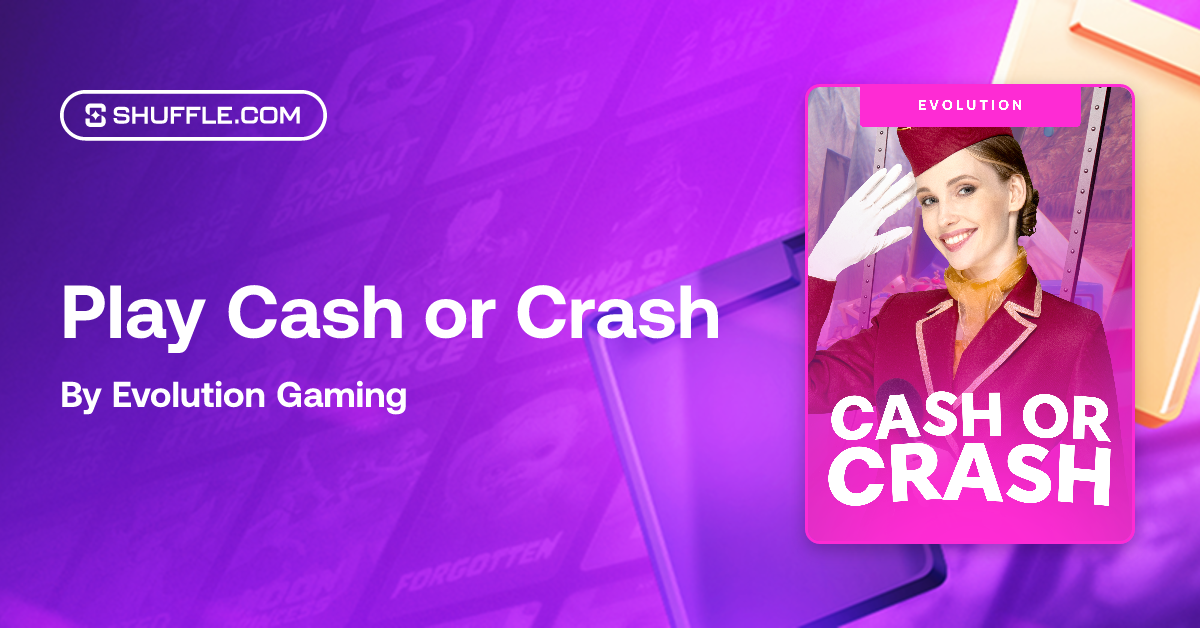 Play Cash or Crash Gambling Game by Evolution Gaming | Shuffle - VIP ...
