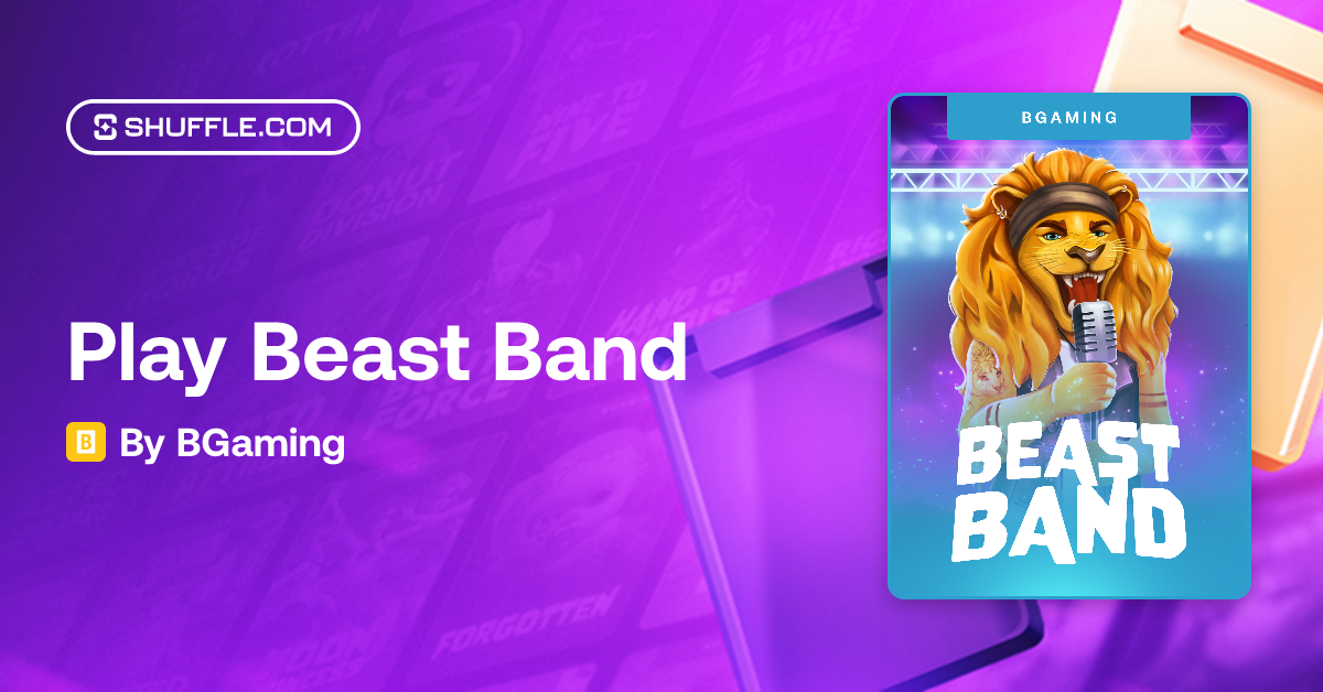 Play Beast Band Gambling Game by BGaming | Shuffle - VIP Crypto Casino