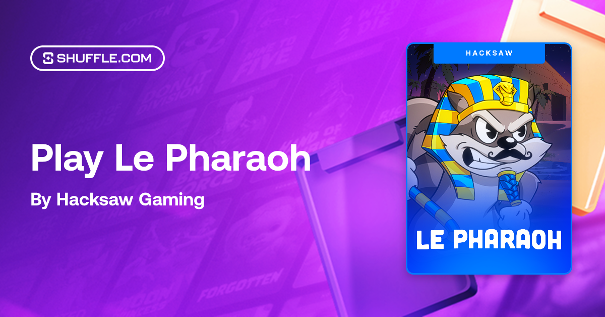 Zagraj w Le Pharaoh od Hacksaw Gaming | Shuffle - Kasyno Crypto VIP