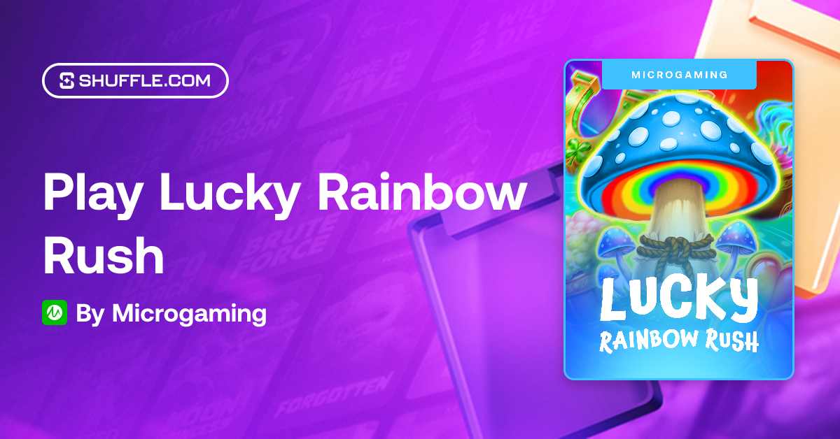 Play Lucky Rainbow Rush Gambling Game by Microgaming | Shuffle - VIP ...