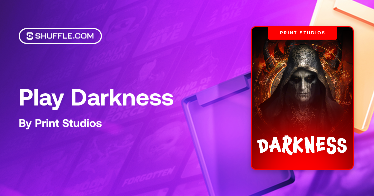 Jogue Darkness do(a) Print Studios | Shuffle - Cassino com criptomoedas VIP do