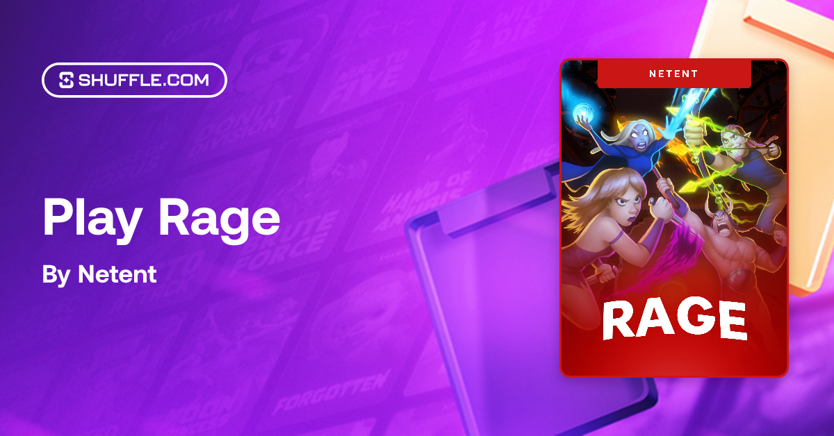 Play Rage by Netent | Shuffle - VIP Crypto Casino