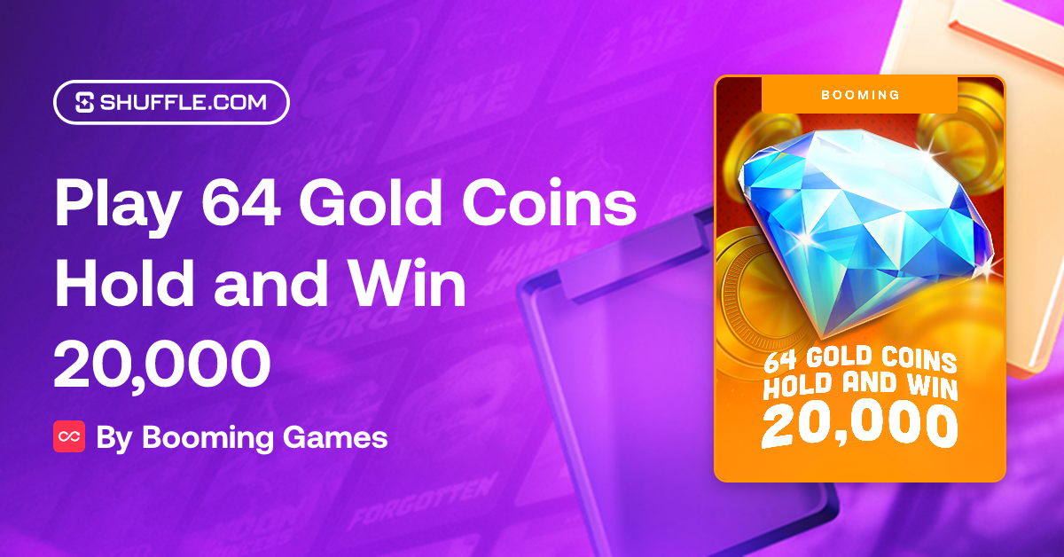 Play 64 Gold Coins Hold and Win 20,000 Gambling Game by Booming Games ...