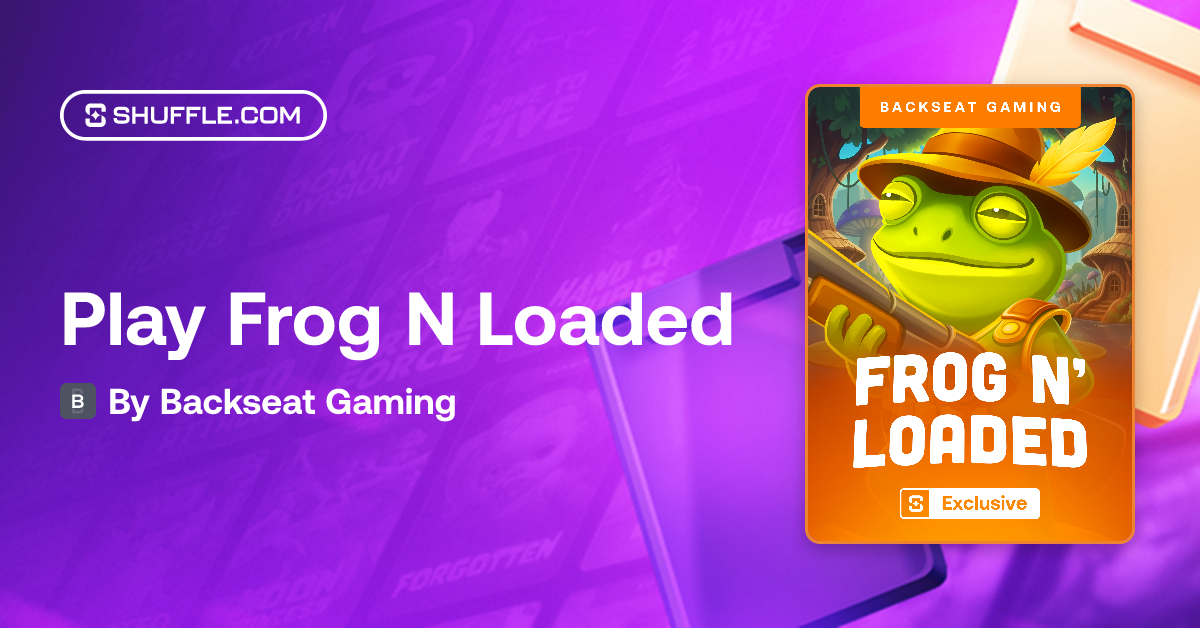 玩由Backseat Gaming制作的Frog N Loaded | Shuffle - VIP加密货币赌场
