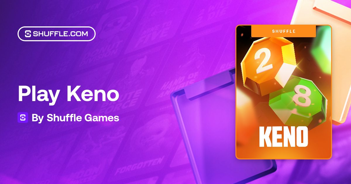 Spielen Sie Keno Game | Shuffle - VIP-Crypto-Casino