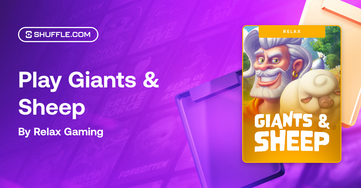 Play Giants & Sheep Gambling Game by Relax Gaming | Shuffle - VIP ...