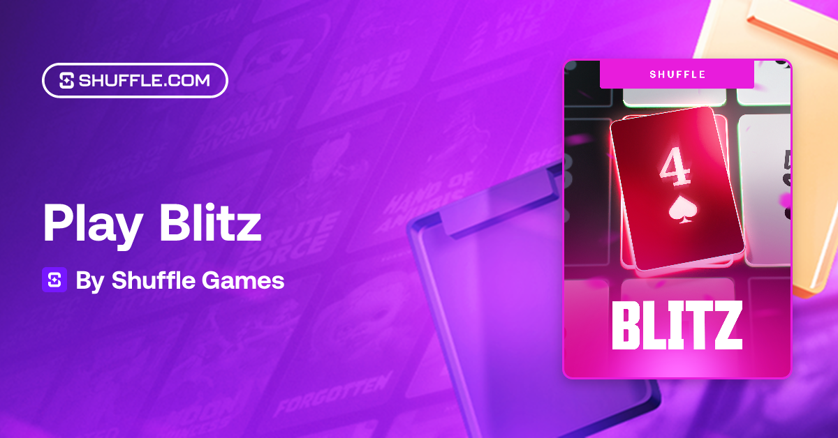 玩 Blitz 游戏 | Shuffle - VIP加密货币赌场